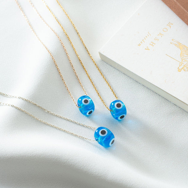 Evil Eye Necklace Gold Evil Eye Necklace Canada Gift For Mom